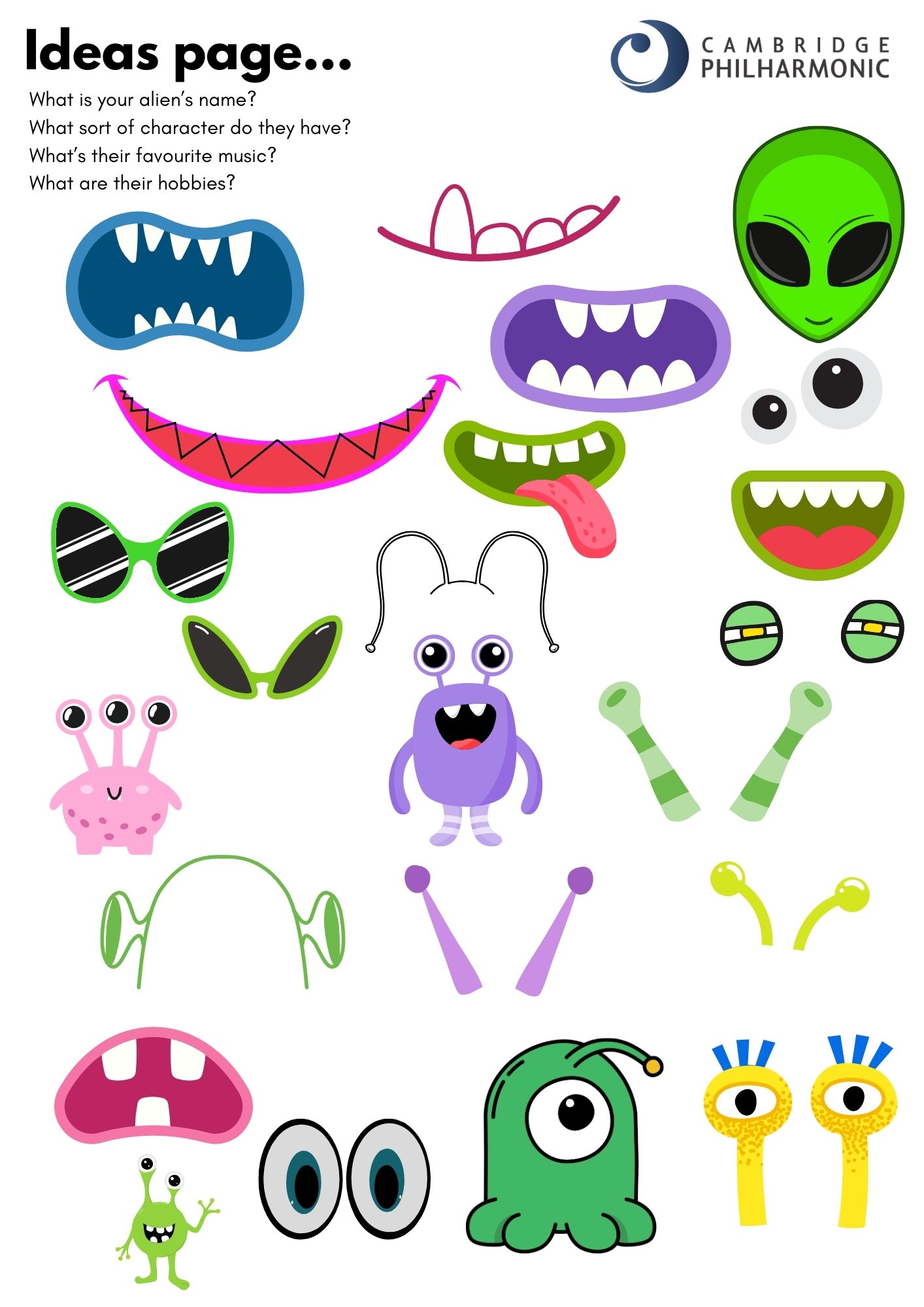 Make your own Alien! (1) - Cambridge Philharmonic