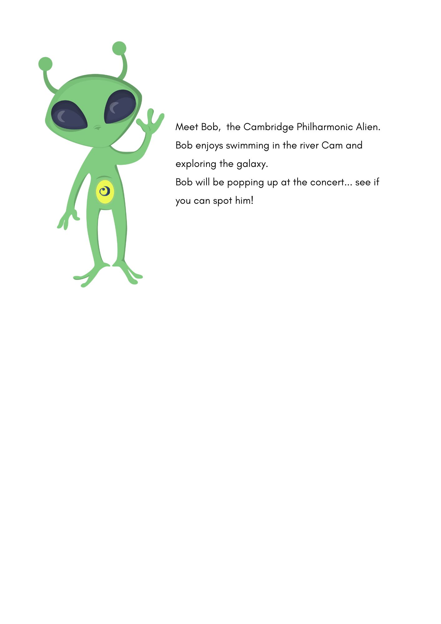 Make your own Alien! (2) - Cambridge Philharmonic
